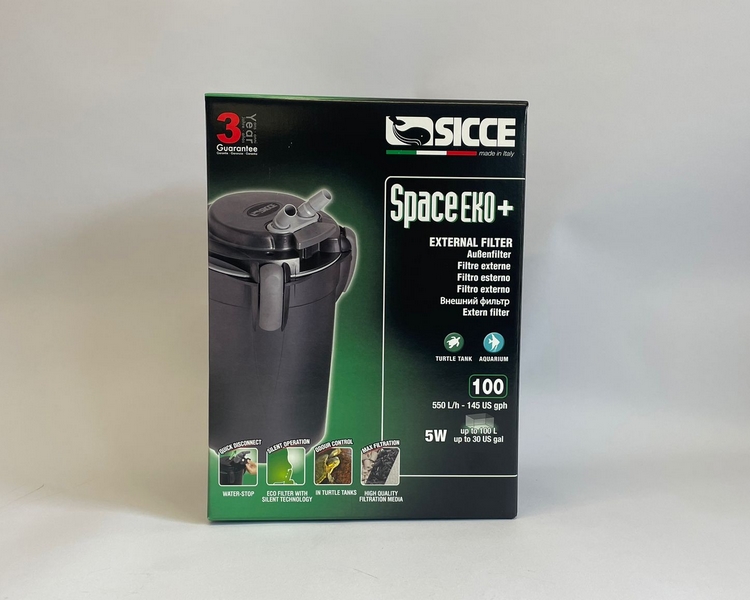 SICCE Space Eko+ 100 External Filter The Trop Company