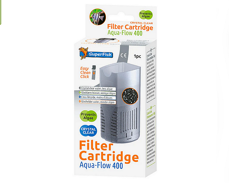 Superfish Aqua Flow 400 Crystal Clear Filter Cartridge The Trop Company